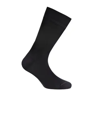Zegna Cotton Ribbed Socks - Navy Blue
