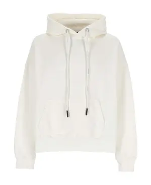 Palm Angels Logo Detailed Drawstring Hoodie