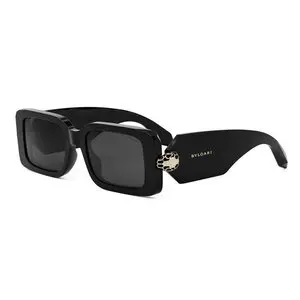 BVLGARI Rectangular Frame Sunglasses - Black
