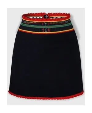 Rabanne Macramé Miniskirt