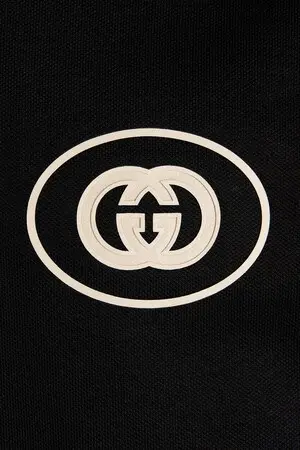 Gucci Technical Jersey Zip Jacket With Interlocking G