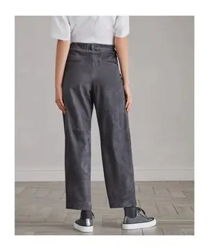 Brunello Cucinelli Straight-leg Leather Trousers