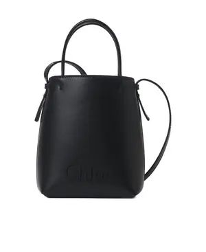 Chloé Sense Micro Tote Bag - Black