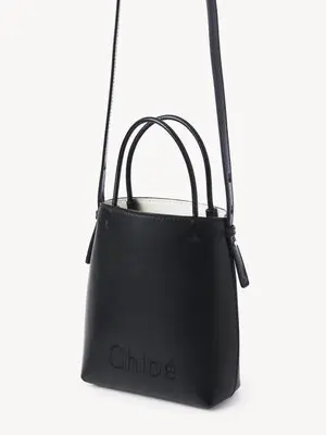 Chloé Sense Micro Tote Bag - Black