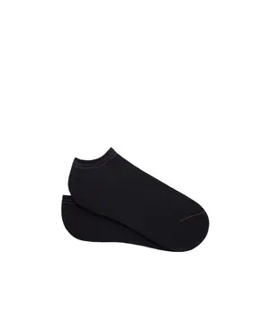 Zegna Cotton Blend Socks - Navy Blue
