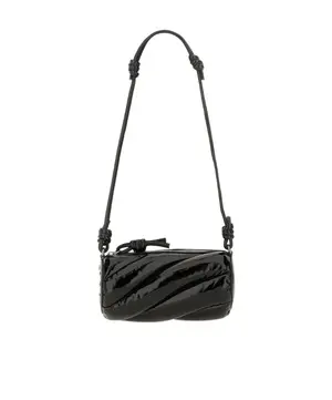 Fiorucci Zippered Shoulder Bag - Black