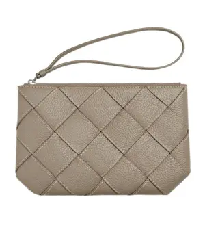 Bottega Veneta Diago Medium Pouch - Limestone/natural