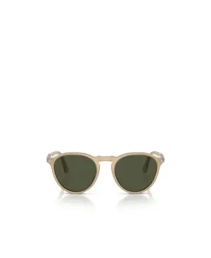 Persol Round Frame Sunglasses - Brown