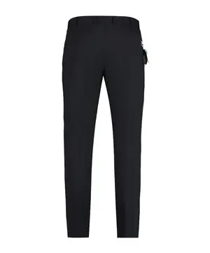 PT TORINO Wool Blend Dress Trousers - Black