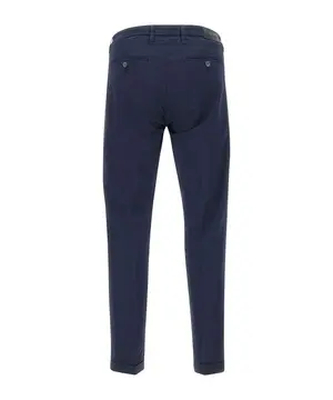 RE-HASH Mucha Slim-fit Chinos - Navy Blue