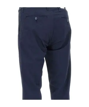 RE-HASH Mucha Slim-fit Chinos - Navy Blue