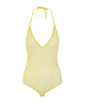 Bottega Veneta Halterneck Mesh Bodysuit