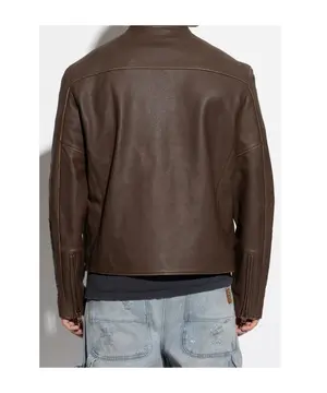 Amiri Patch Racer Jacket - Brown