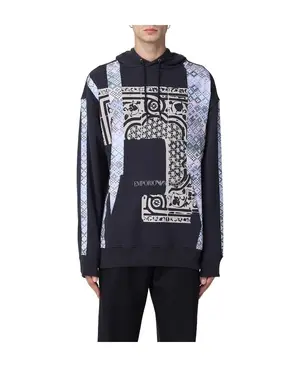 Emporio Armani Logo Hooded Sweater