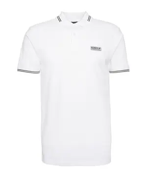 Barbour Short-sleeved Polo Shirt - White