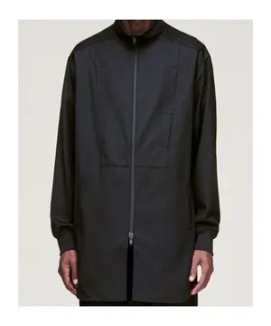 Y3 Zip-up Long Sleeve Coat