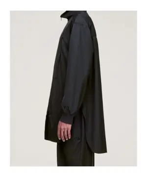 Y3 Zip-up Long Sleeve Coat