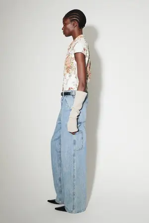 Our Legacy High-rise Wide-leg Jeans