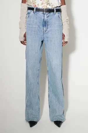Our Legacy High-rise Wide-leg Jeans
