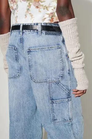 Our Legacy High-rise Wide-leg Jeans