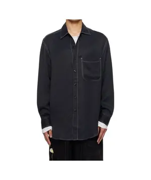 SONG FOR THE MUTE Long Sleeve Button-up Shirt
