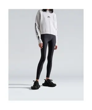 Balenciaga Long-sleeved Crewneck Jumper With Embroidered Logo