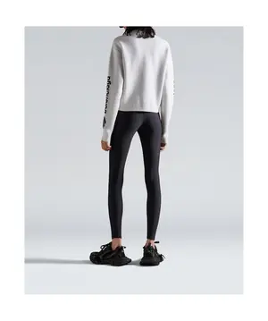 Balenciaga Long-sleeved Crewneck Jumper With Embroidered Logo
