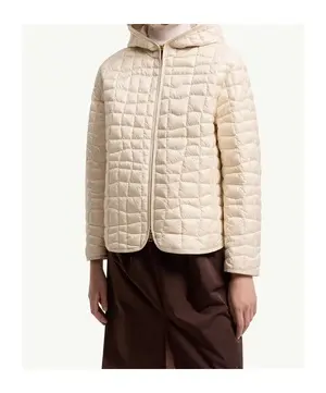 Moncler Zip-up Quilted Hooded Jacket