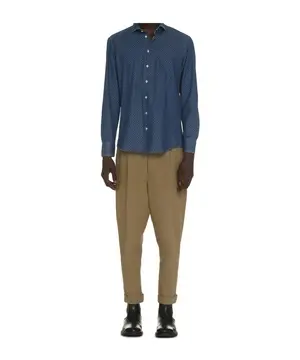 DONDUP Adam Stretch Chino Pants - Brown