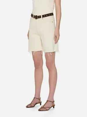 FRAME The Timeless High Rise Shorts