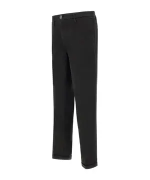 RE-HASH Mucha Slim-fit Chinos - Black