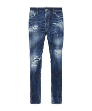 Dsquared2 Medium Ripped Cool Guy Jeans - Blue