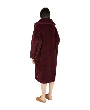 Max Mara Tedgirl Long Coat - Red