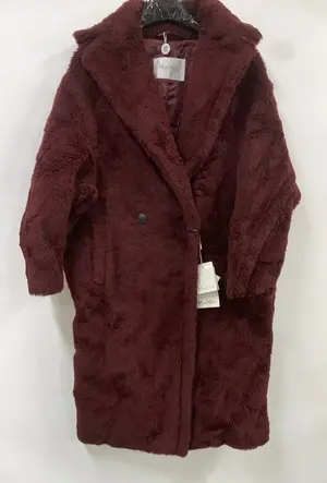 Max Mara Tedgirl Long Coat - Red