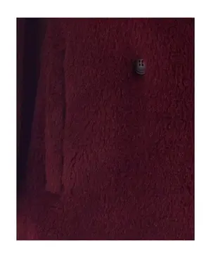 Max Mara Tedgirl Long Coat - Red