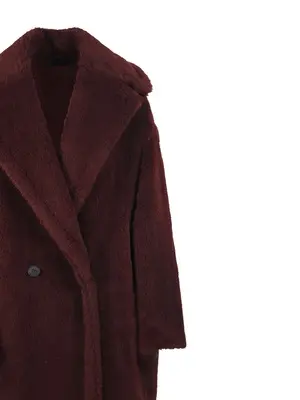 Max Mara Tedgirl Long Coat - Red