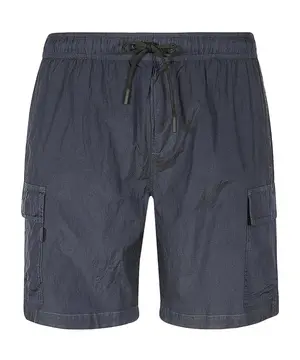 DONDUP Drawstring Waist Swim Shorts With Cargo Pockets