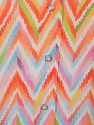 Missoni Zigzag Print Short Sleeve Shirt