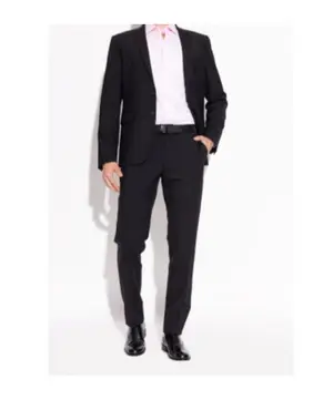 Giorgio Armani Almond Toe Lace-up Derby Shoes