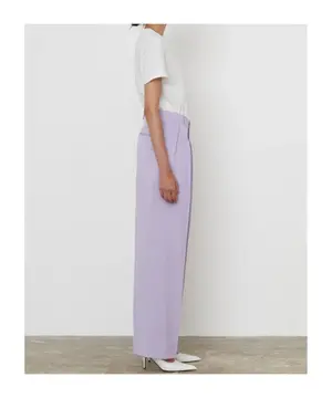 Wardrobe.NYC Tailored Tapered Low-rise Casual Pants