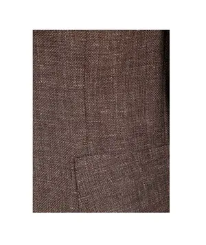 BARBA NAPOLI Single Breasted Blazer - Brown