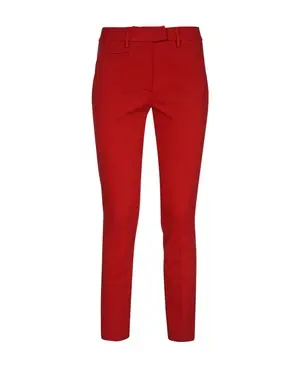 DONDUP Cigarette Pants - Red