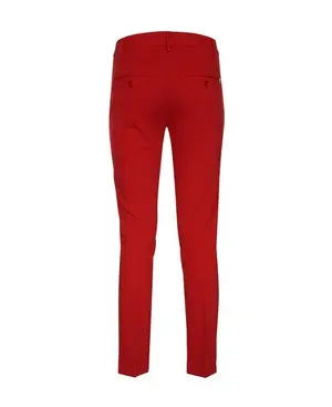 DONDUP Cigarette Pants - Red