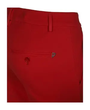 DONDUP Cigarette Pants - Red