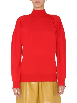 Bottega Veneta High Neck Wool Jumper
