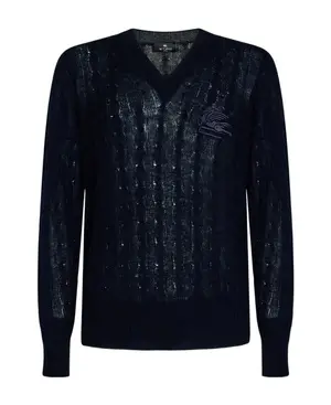 Etro V Neck Sweaters For Men