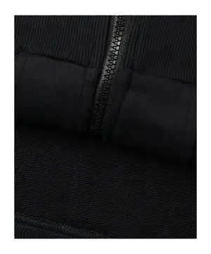 Burberry Checked Hooded Sweatshirt With Full Zip