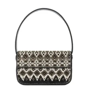 Staud Tommy Beaded Shoulder Bag
