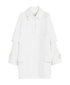 Max Mara Button Detailed Long-sleeved Coat
