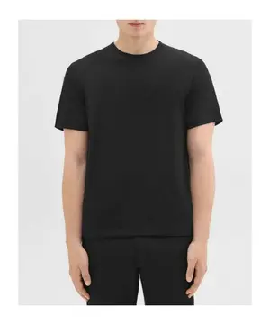 Theory Precise Short-sleeved Crewneck T-shirt - Black